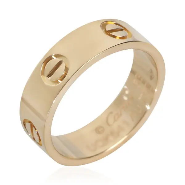 Cartier Yellow Gold Love Ring