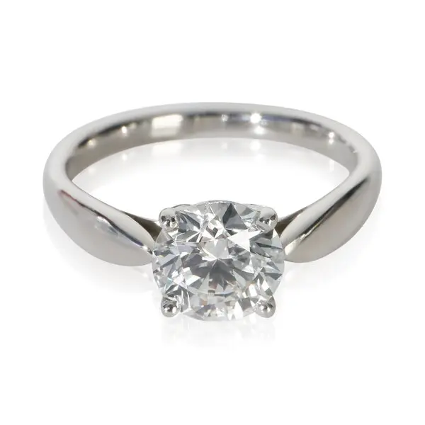 Tiffany & Co. 1.15 Ct Round Brilliant Diamond Harmony Engagement Ring - Platinum