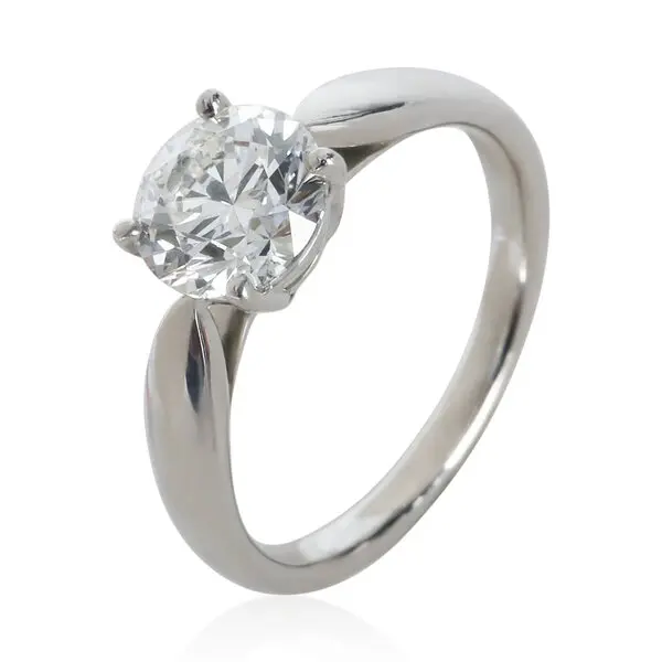 Tiffany & Co. 1.15 Ct Round Brilliant Diamond Harmony Engagement Ring