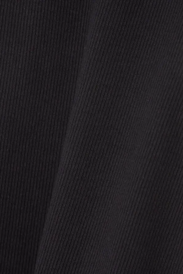 ANINE BING Eva Ribbed Stretchcotton Jersey Tank