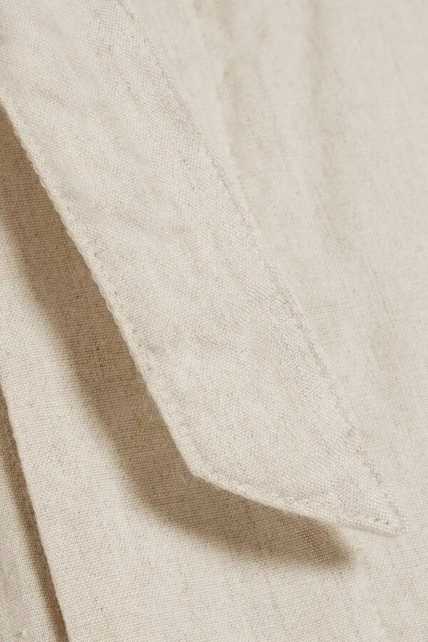 MAISON MARGIELA Linen And Cupro Blend Trousers