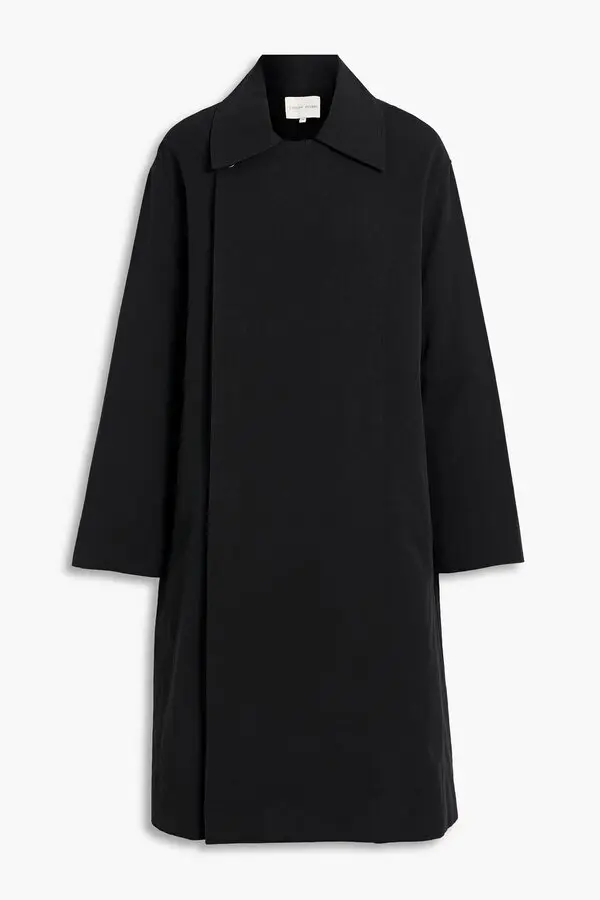 Loulou De Saison Alex Doublebreasted Cotton Trench Coat