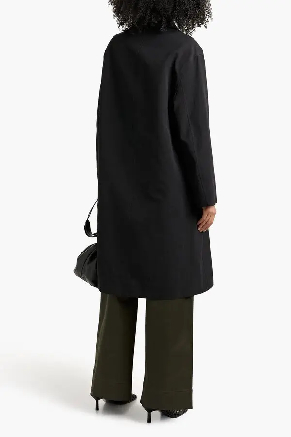Loulou De Saison Alex Doublebreasted Cotton Trench Coat