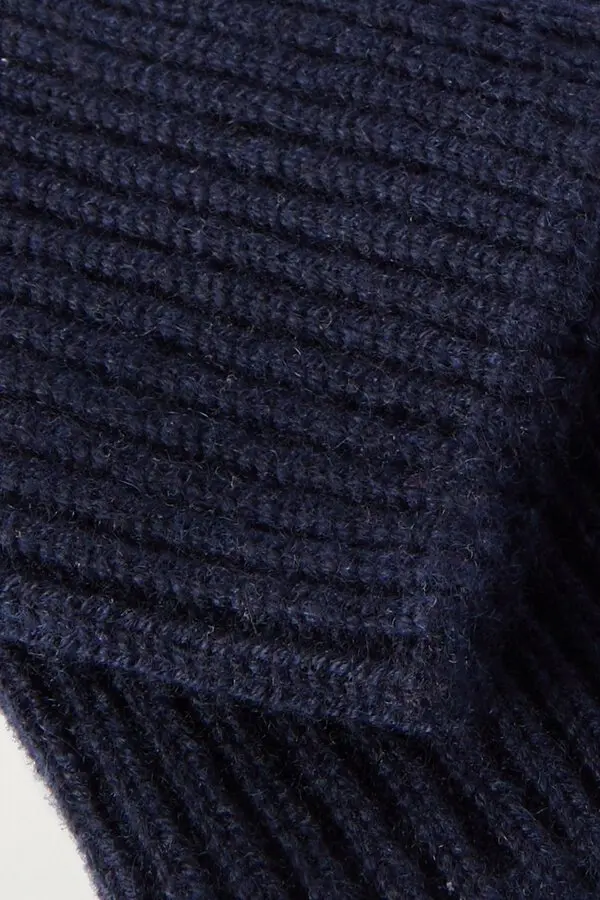 Brunello Cucinelli Suedetrimmed Cashmere Gloves