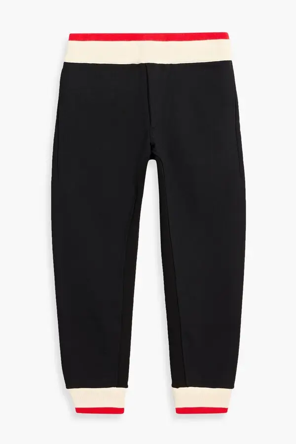 Alexander McQueen Tapered Logoprint Cotton Sweatpants