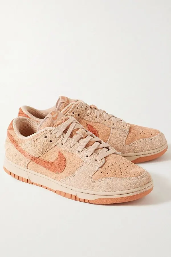Nike Dunk Low Brushedsuede Sneakers