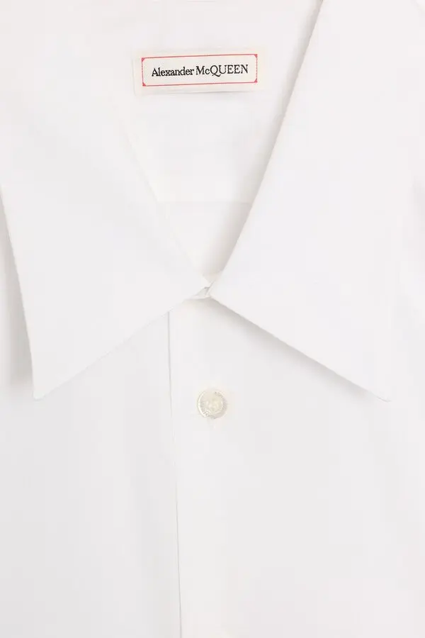 Alexander McQueen Cottonblend Poplin Shirt
