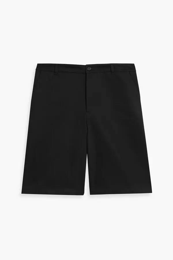 Alexander McQueen Cotton Twill Shorts