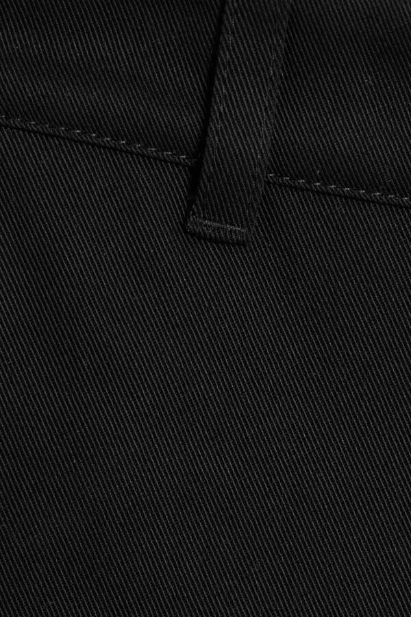 Alexander McQueen Cotton Twill Shorts