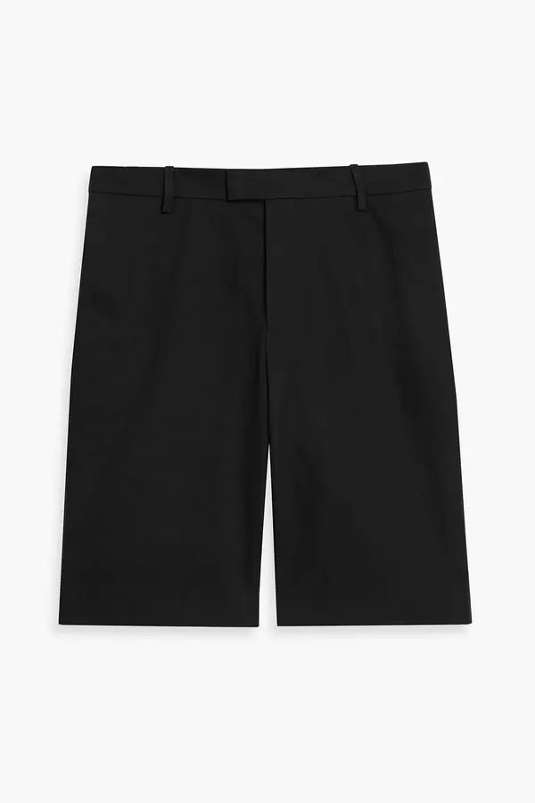 Alexander McQueen Cotton Canvas Tailored Shorts