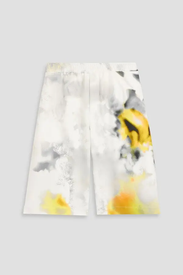 Alexander McQueen Printed Woven Shorts