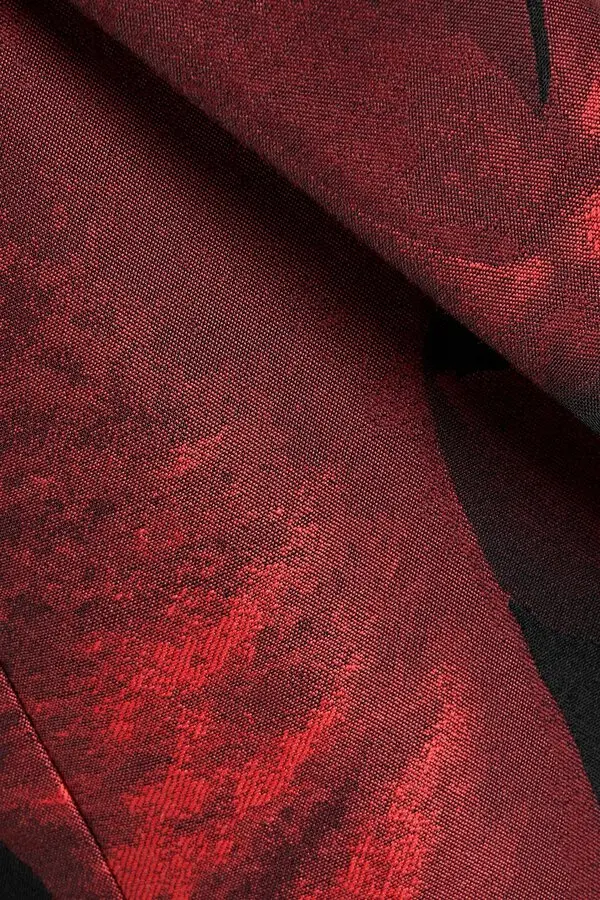 Alexander McQueen Cottonblend Jacquard Blazer