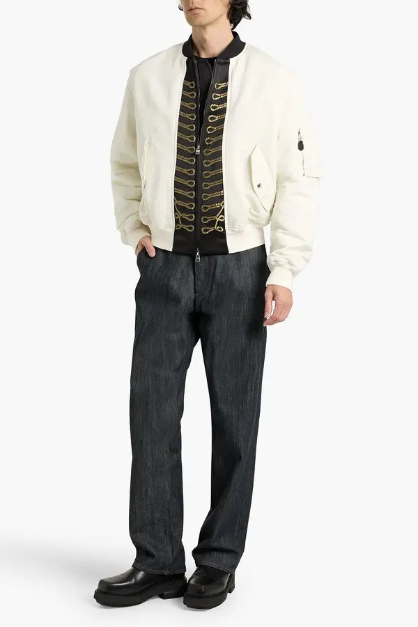 Alexander McQueen Embroidered Shell Jacket