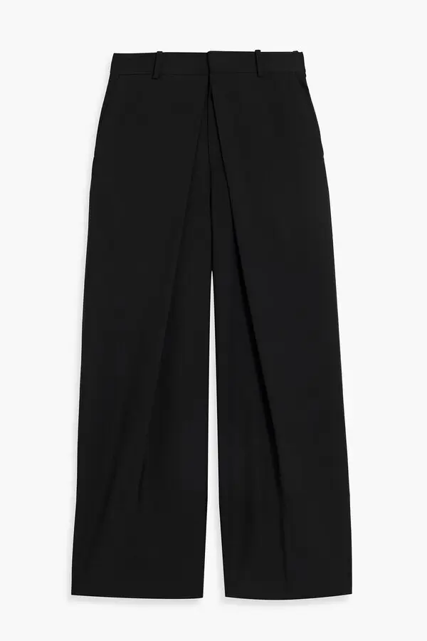 Alexander McQueen Wideleg Wool Pants