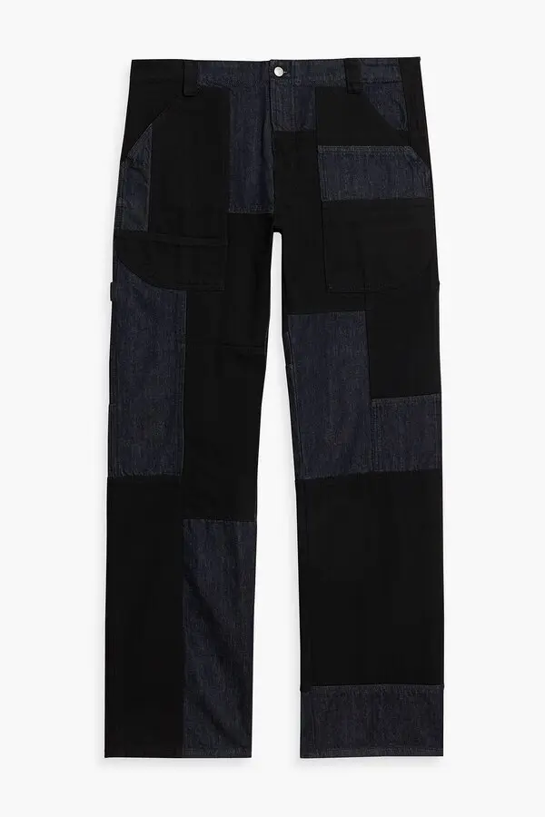Alexander McQueen Patchwork Denim Jeans