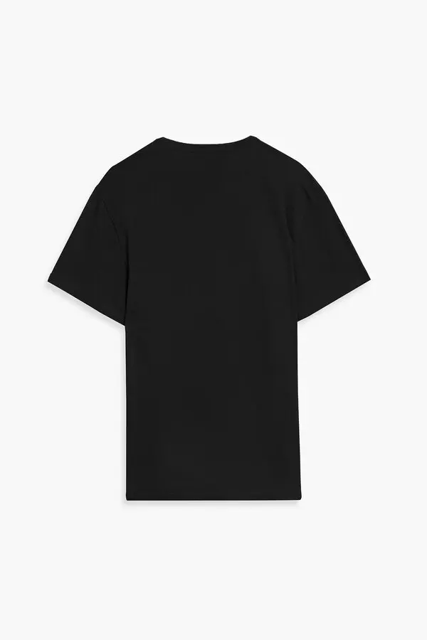 Alexander McQueen Printed Cottonjersey Tshirt