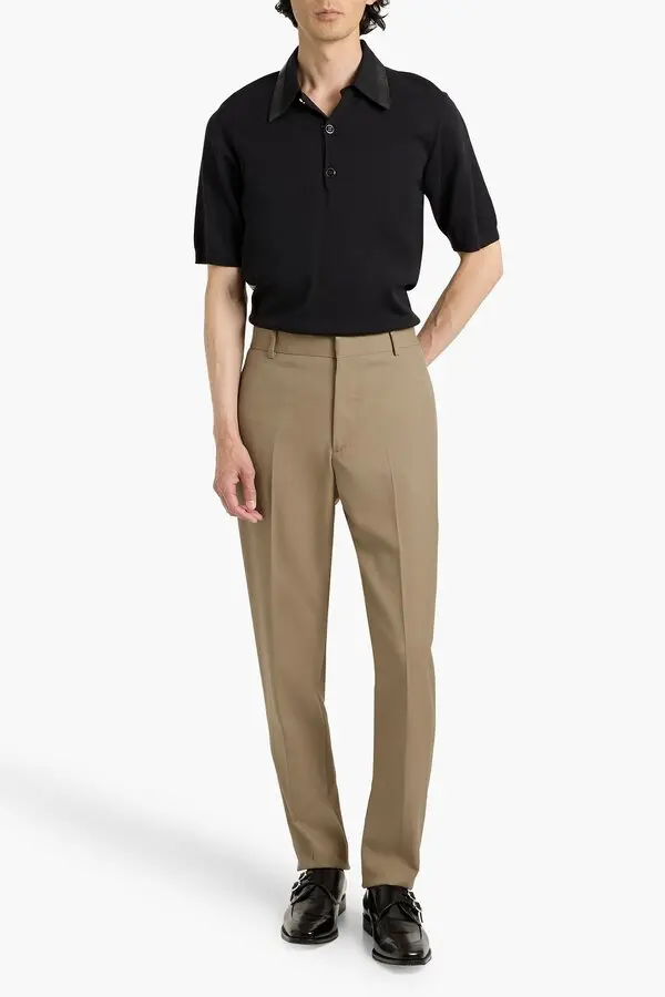 Alexander McQueen Wool-blend Twill Tailored Pants