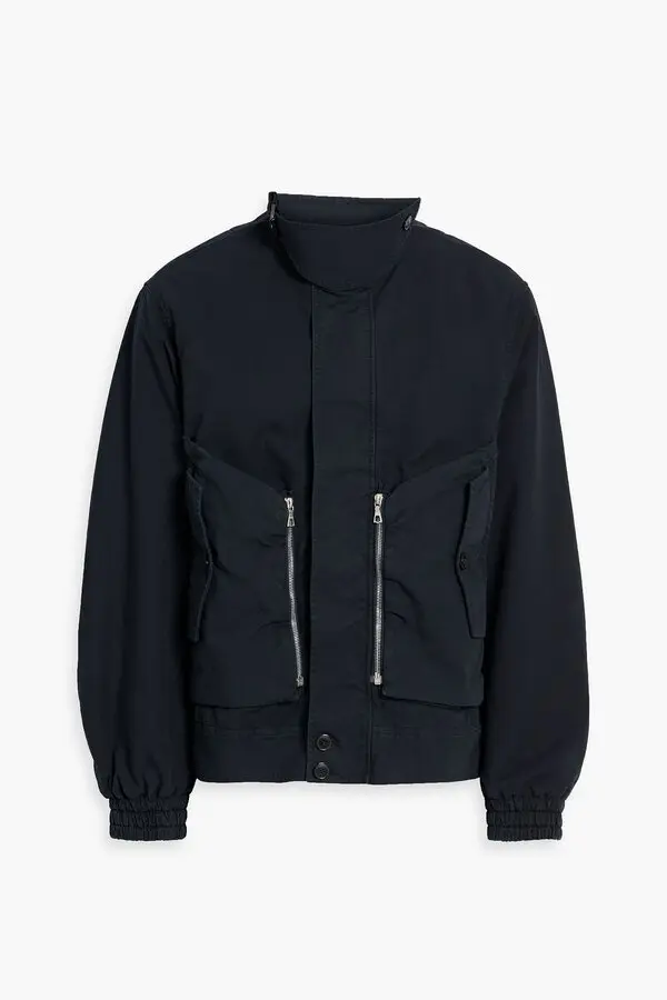 Dries Van Noten Zip-detailed Cotton Canvas Jacket