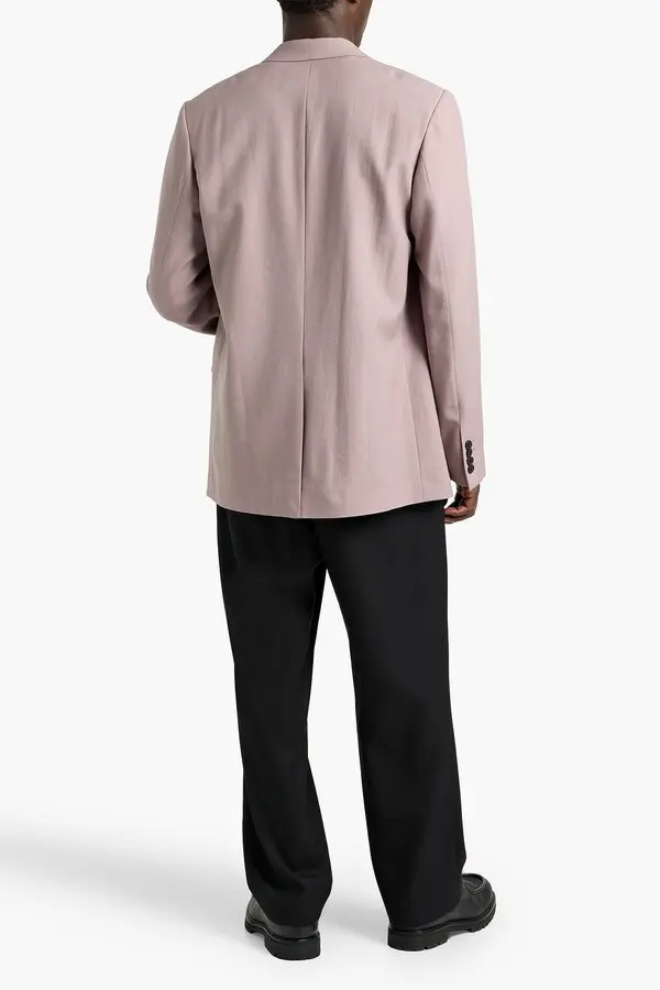 Dries Van Noten Doublebreasted Wooltwill Blazer