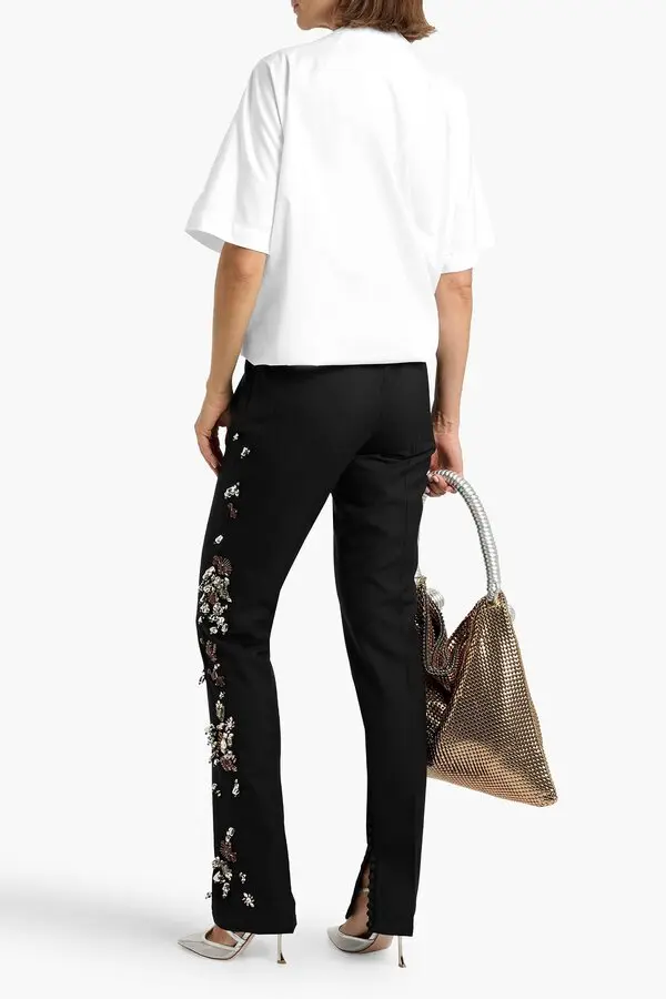 Dries Van Noten Cotton Poplin Shirt With Tie Detail