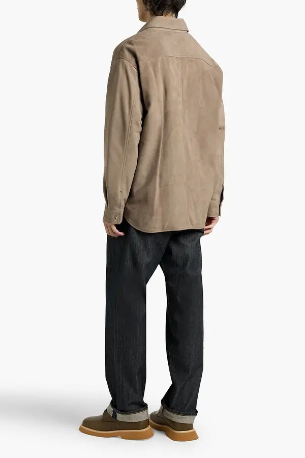 FRAME Suede Overshirt