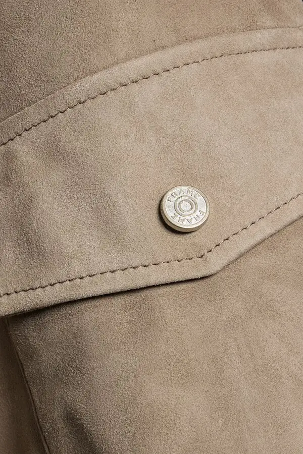 FRAME Suede Overshirt