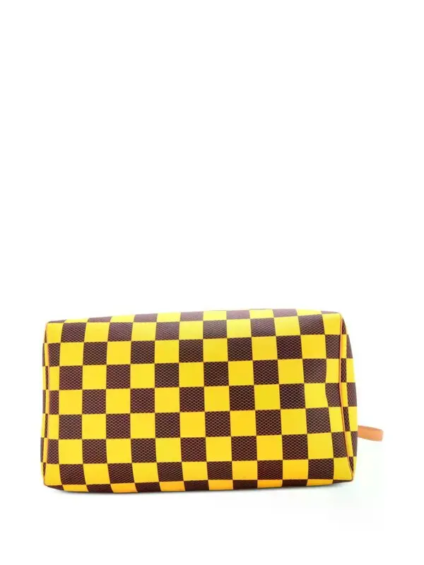 LOUIS VUITTON Speedy Bandouliere Bag Damier Pop 50 Travel Bag - Yellow