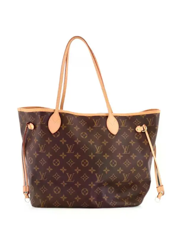 LOUIS VUITTON Neverfull Mm Monogram Canvas Tote Bag