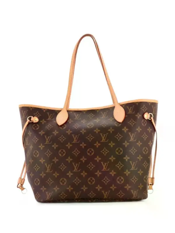 LOUIS VUITTON Neverfull Mm Monogram Canvas Tote Bag