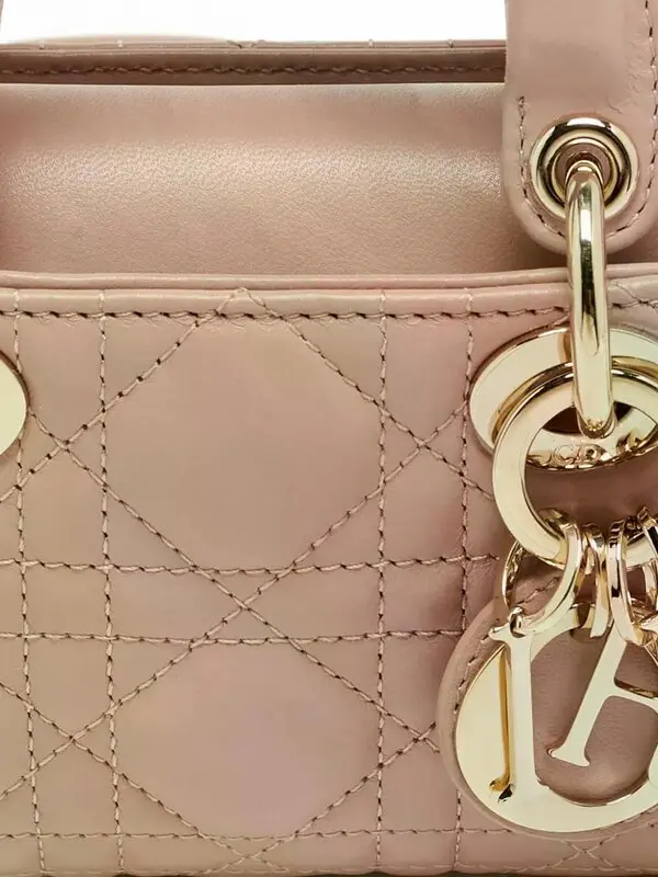 Dior 2025 Lady D-joy Micro Cannage Tote Bag
