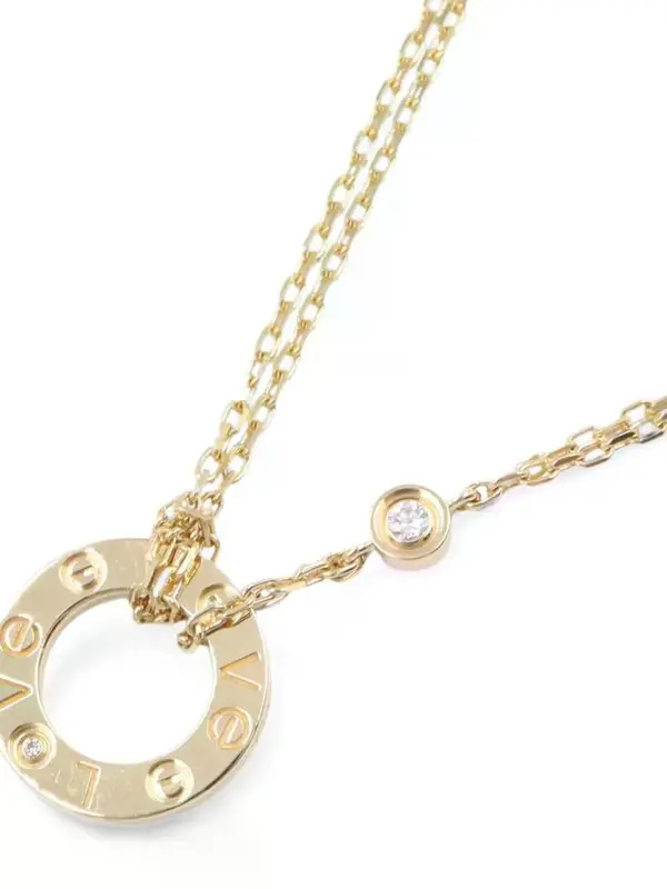 Cartier 2010s Love Diamond Necklace