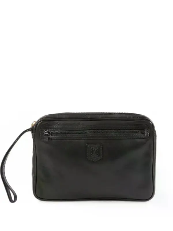 Celine 1980s Triomphe Clutch Bag