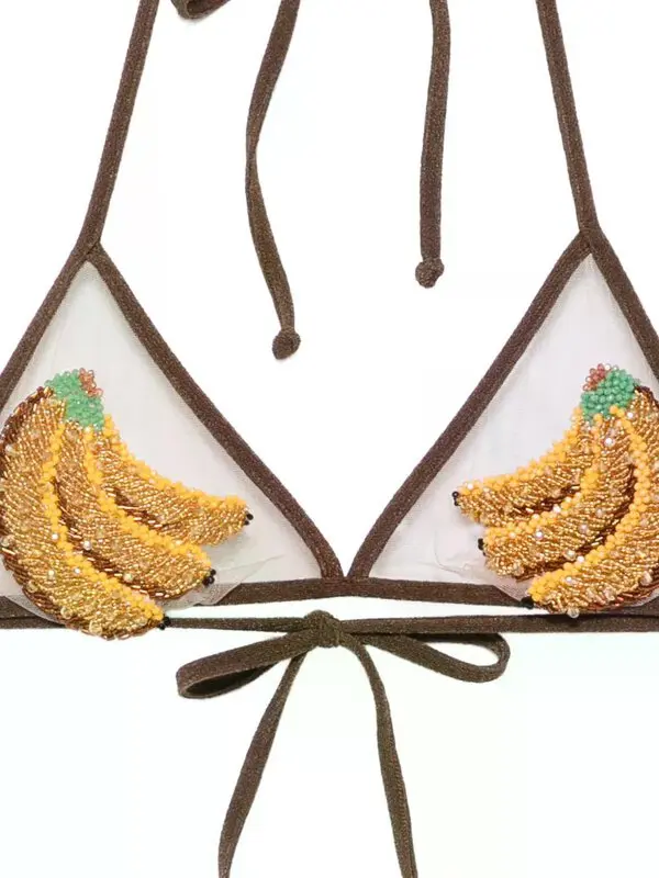 MAZZEI Embellished Halterneck Bikini