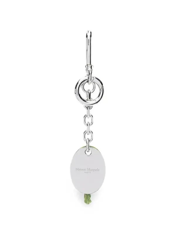MAISON MARGIELA Dog-print Keyring