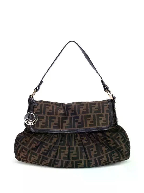 Fendi Chef Ff Shoulder Bag - Brown