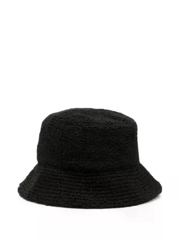 MAISON MARGIELA Patch-detail Bucket Hat - Black