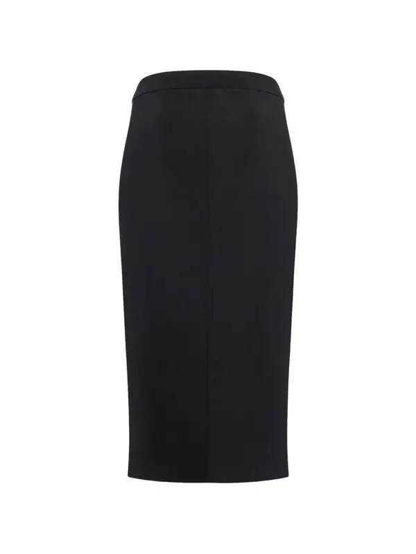 DONDUP Front-slit Pencil Midi Skirt