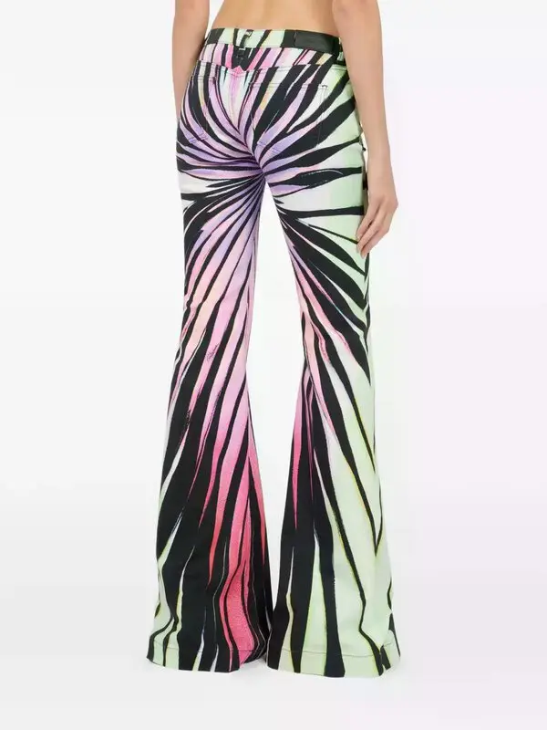 Roberto Cavalli Ray Of Paradise Flared Jeans