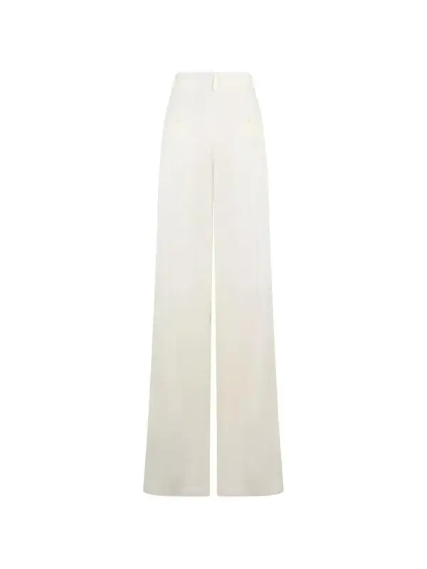 Alberta Ferretti High-waisted Wide-leg Trousers