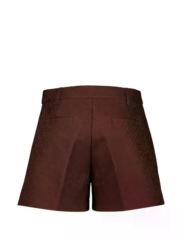 Casablanca Monogram-jacquard Cotton Shorts