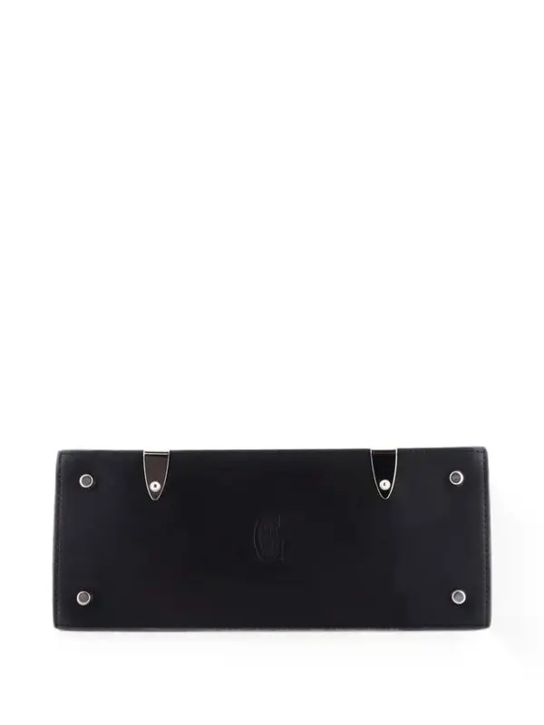 Goyard Saigon Top Handle Bag Coated Canvas With Leather Pm Satchel