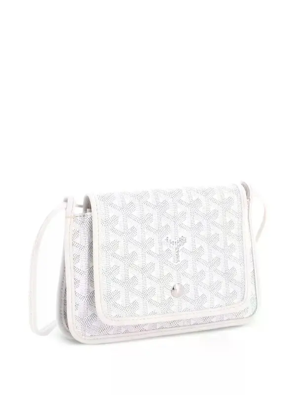 Goyard Plumet Clutch Wallet In Coated Canvas - White