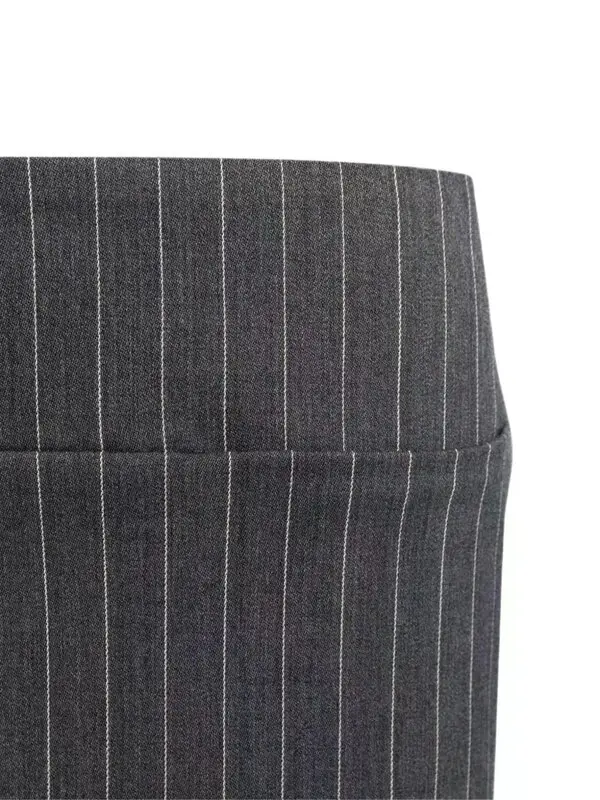DONDUP Pinstripe-pattern Mini Skirt