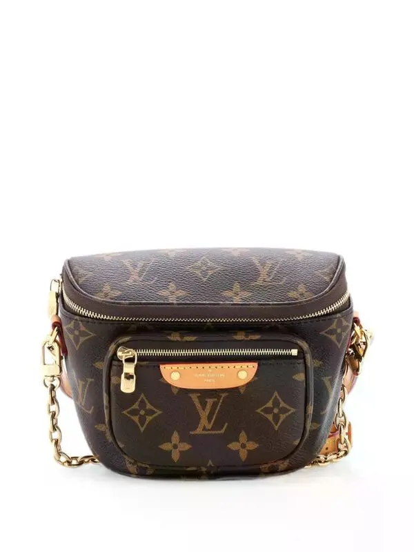 LOUIS VUITTON Bum Bag Monogram Canvas Mini Belt Bag
