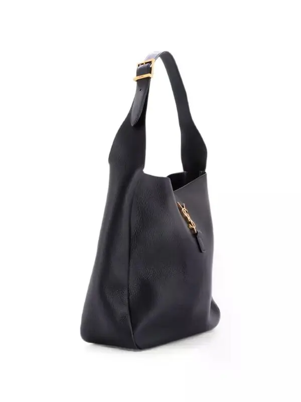 Saint Laurent Le 5 A 7 Supple Leather Large Hobo Bag
