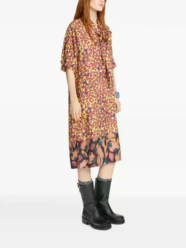 Dries Van Noten Viscose Shirt Dress