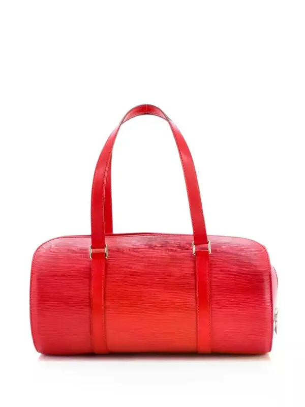 LOUIS VUITTON Soufflot Epi Leather Handbag - Red