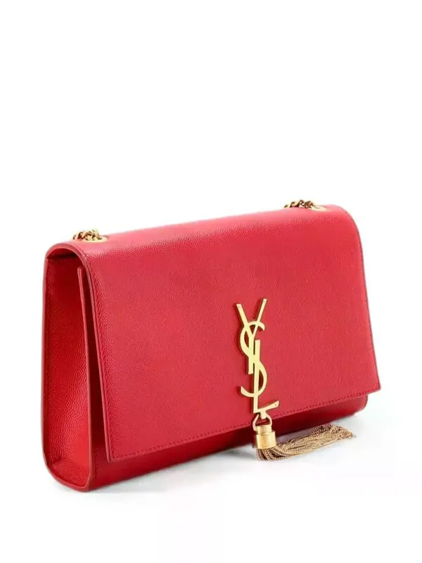 Saint Laurent Monogram Tassel Crossbody Bag