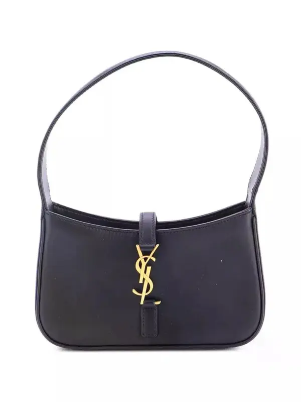 Saint Laurent Le 5 A 7 Hobo Mini Shoulder Bag - Black
