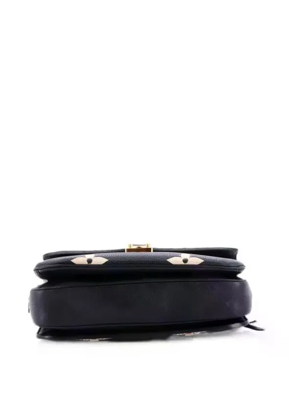 LOUIS VUITTON Monogram Empreinte Giant Pochette Metis Crossbody Bag - Black